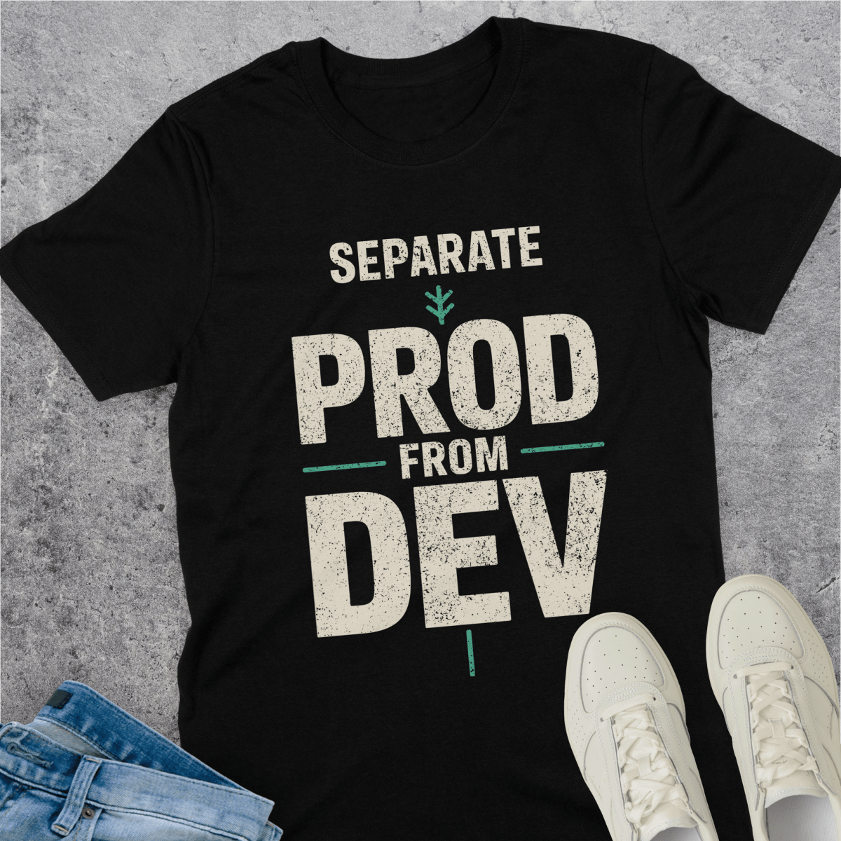 Separate Prod From Dev T-Shirt – Vozerdi